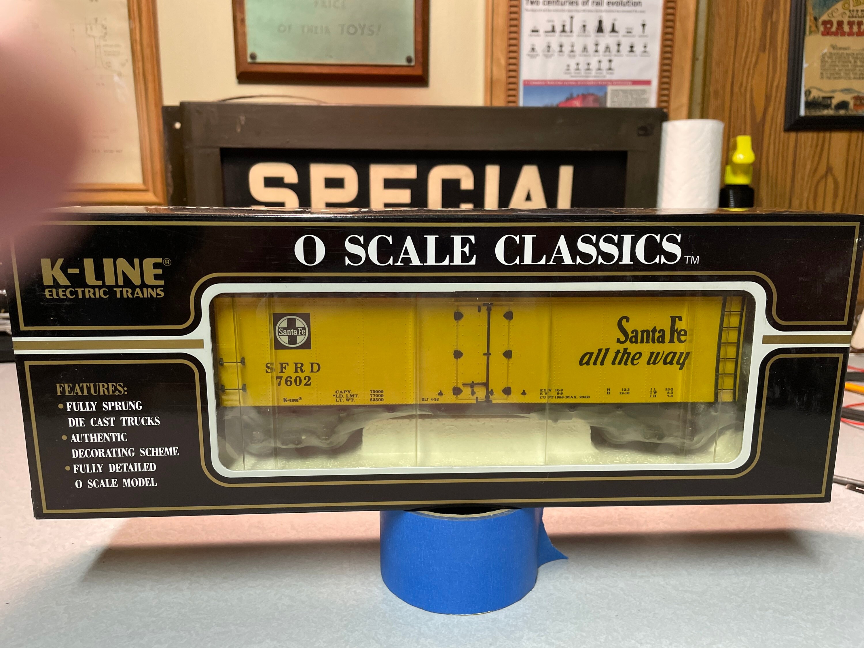 Santa Fe Reefer Car O Scale - Etsy