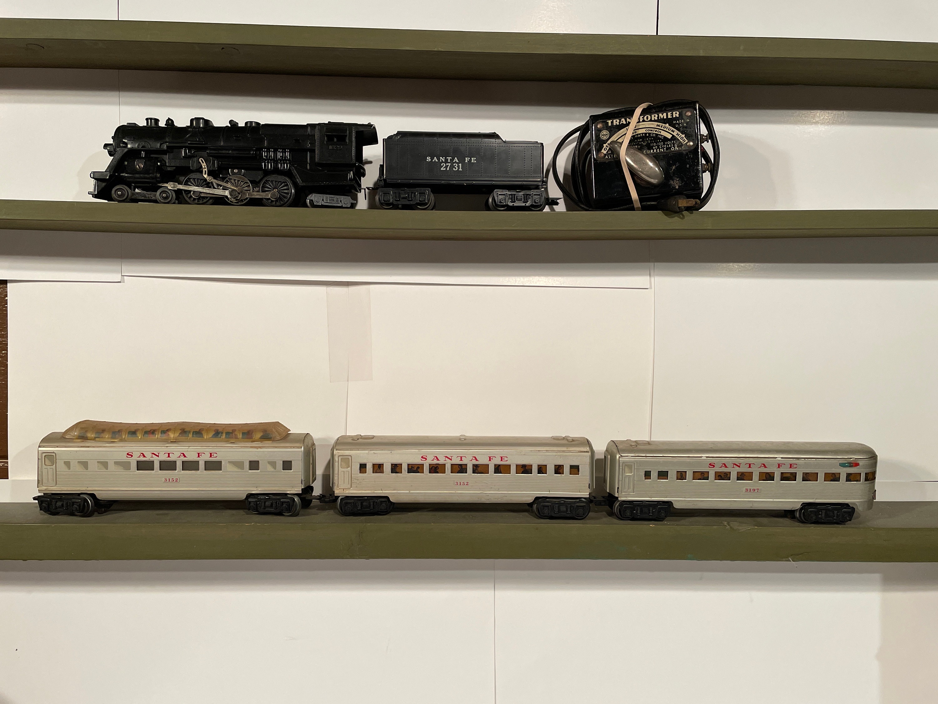 Marx Steam Passenger Train Set 36256 - Etsy