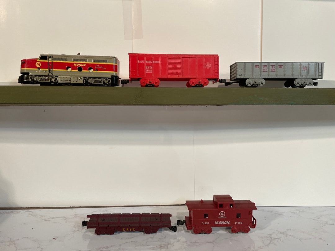 Marx MONON Wind up Train Set - Etsy