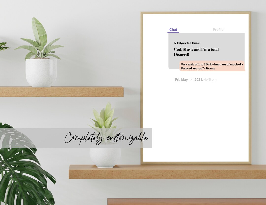 Custom Hinge Message Gift | Hinge Messages Design | Custom Boyfriend ...