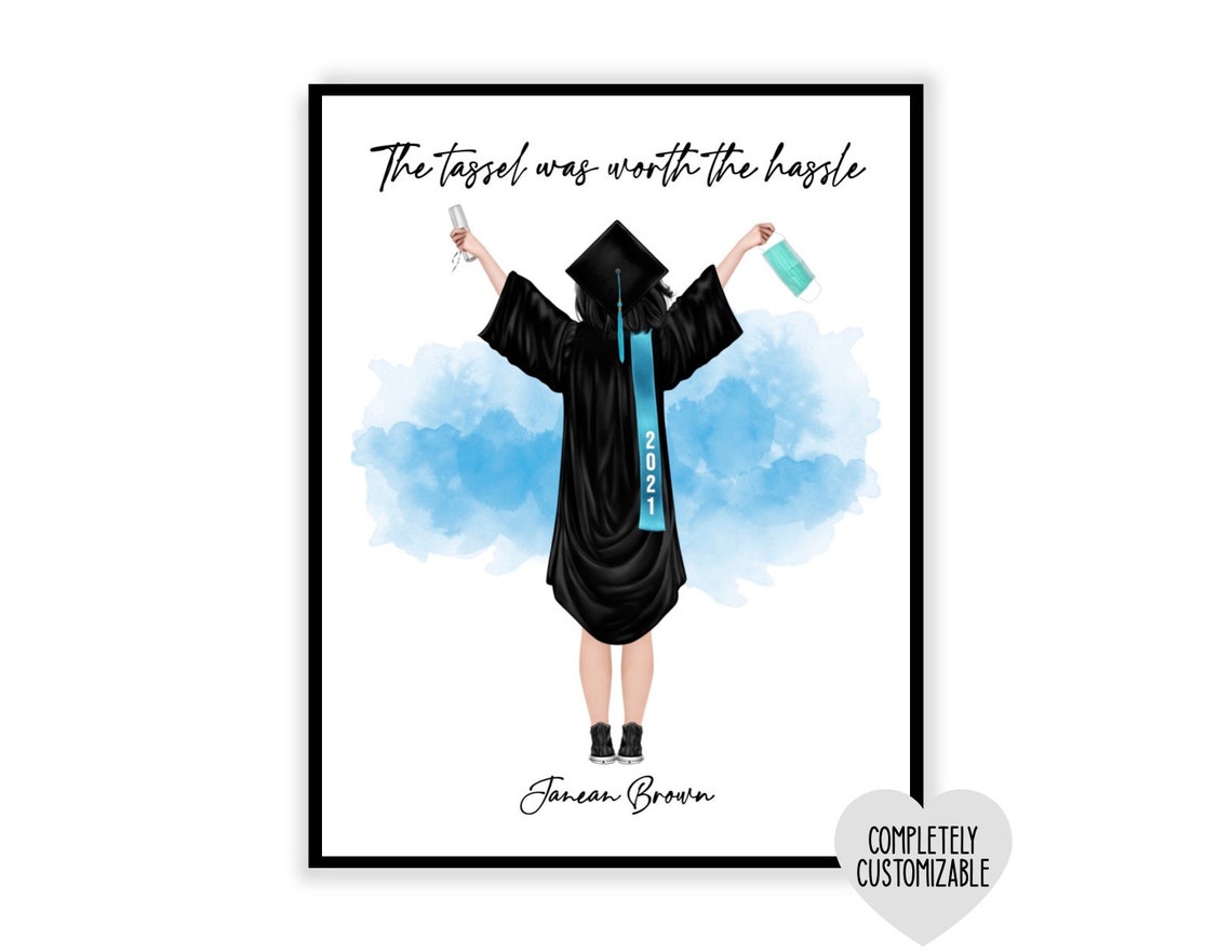 Custom Graduation Print Graduation Print Gift for Graduate - Etsy