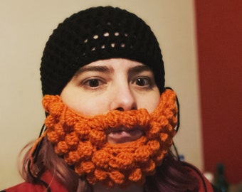 Bearded Beanie - Etsy
