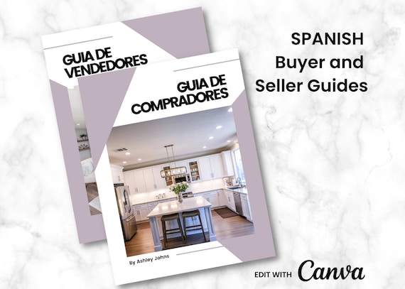 SPANISH Seller Guide and Buyer Guide Real Estate Bundle | Etsy