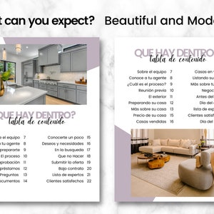 SPANISH Seller Guide and Buyer Guide Real Estate Bundle, Customizable ...