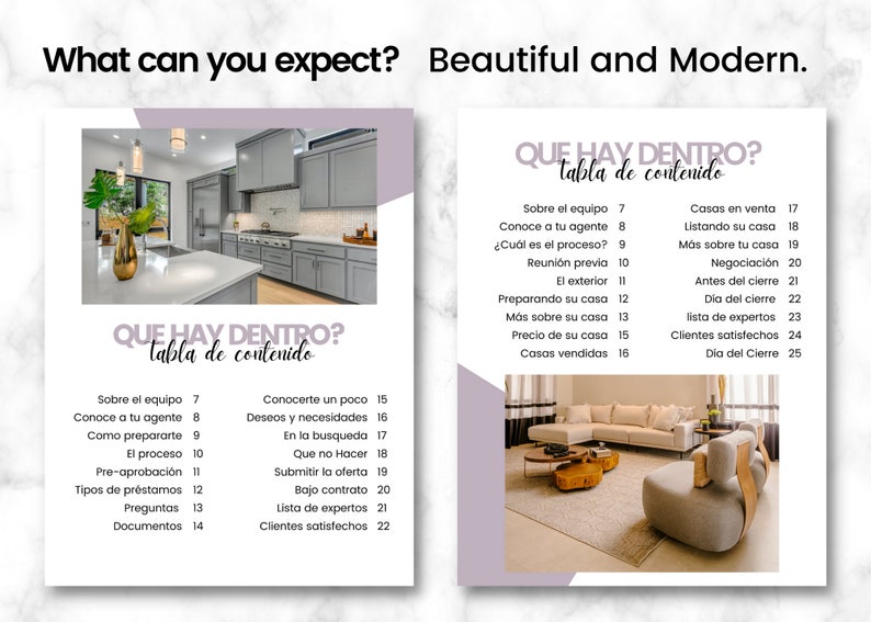 SPANISH Seller Guide and Buyer Guide Real Estate Bundle, Customizable ...