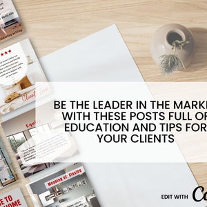 100 Red and Black Real Estate Social Media Posts, Instagram Real Estate ...