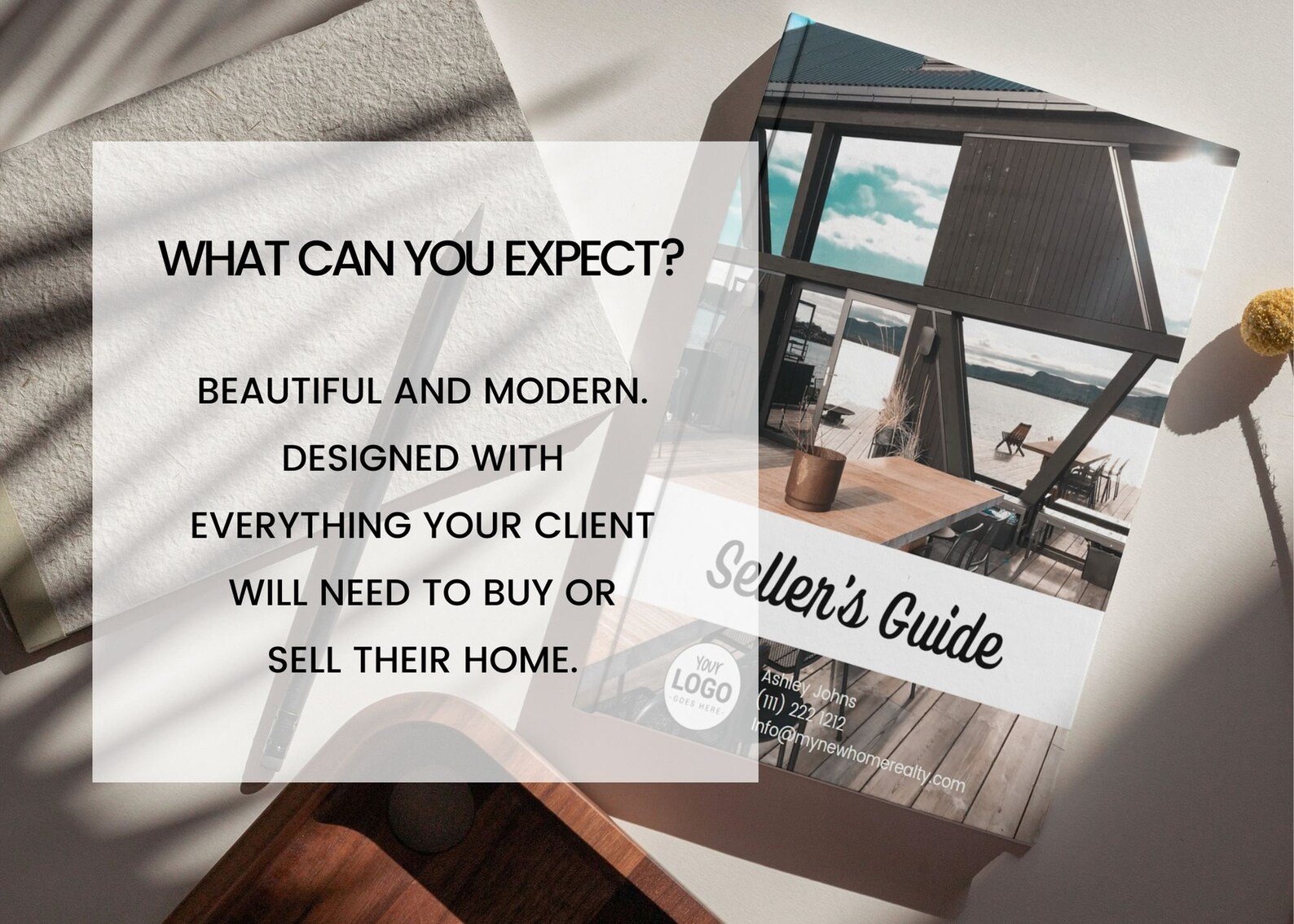 Seller Guide and Buyer Guide Real Estate Bundle, Customizable Canva ...