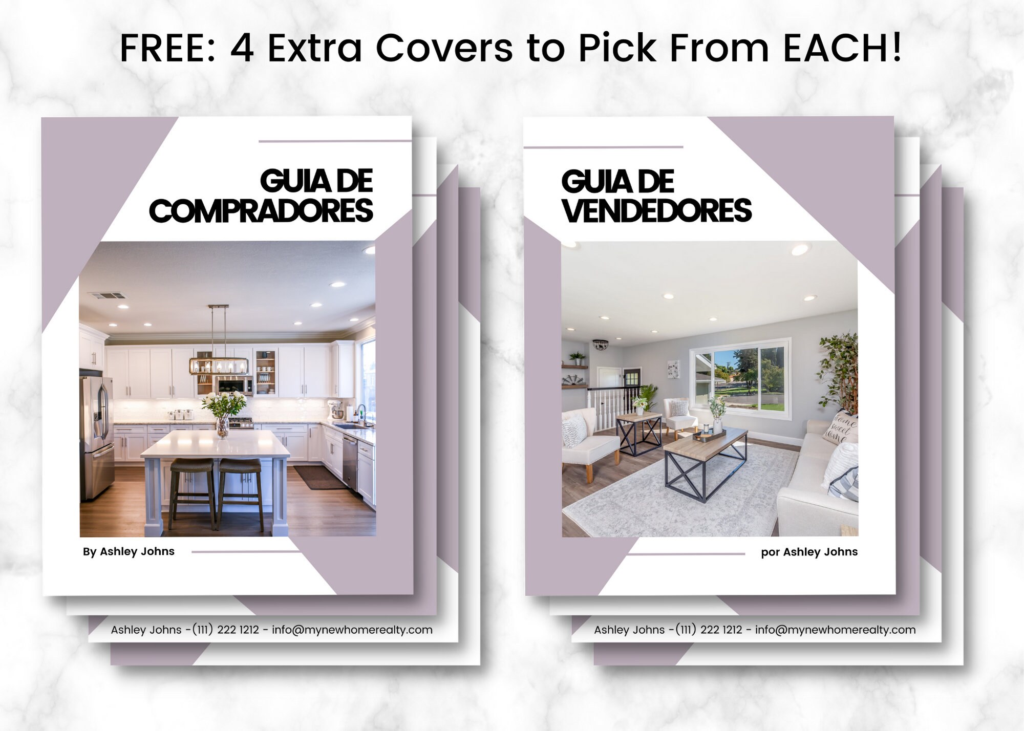 SPANISH Seller Guide and Buyer Guide Real Estate Bundle, Customizable ...