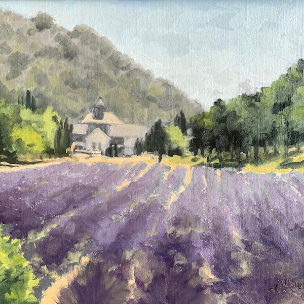 Lavender Painting - Etsy