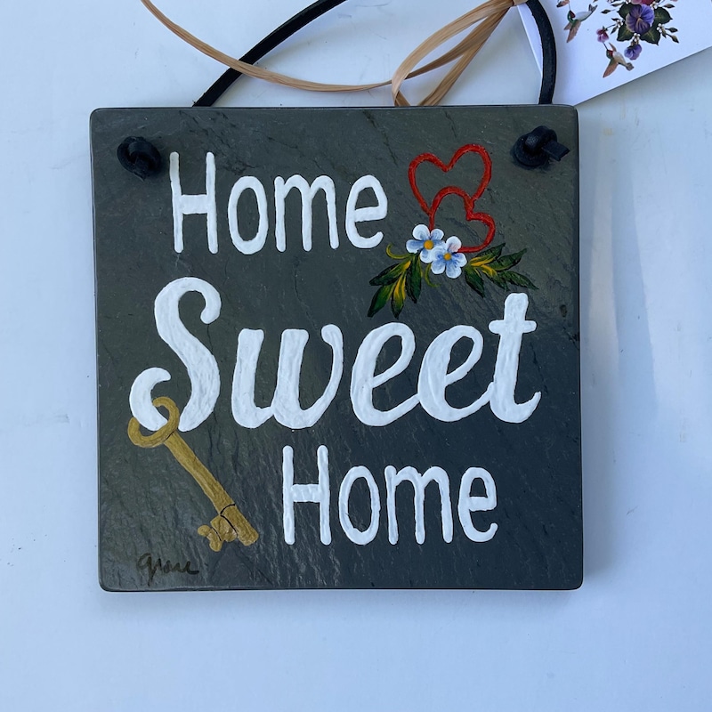 Hand Painted Slate - Etsy