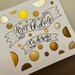 Personalised Birthday Card, Handwritten Handmade Calligraphy Card ...