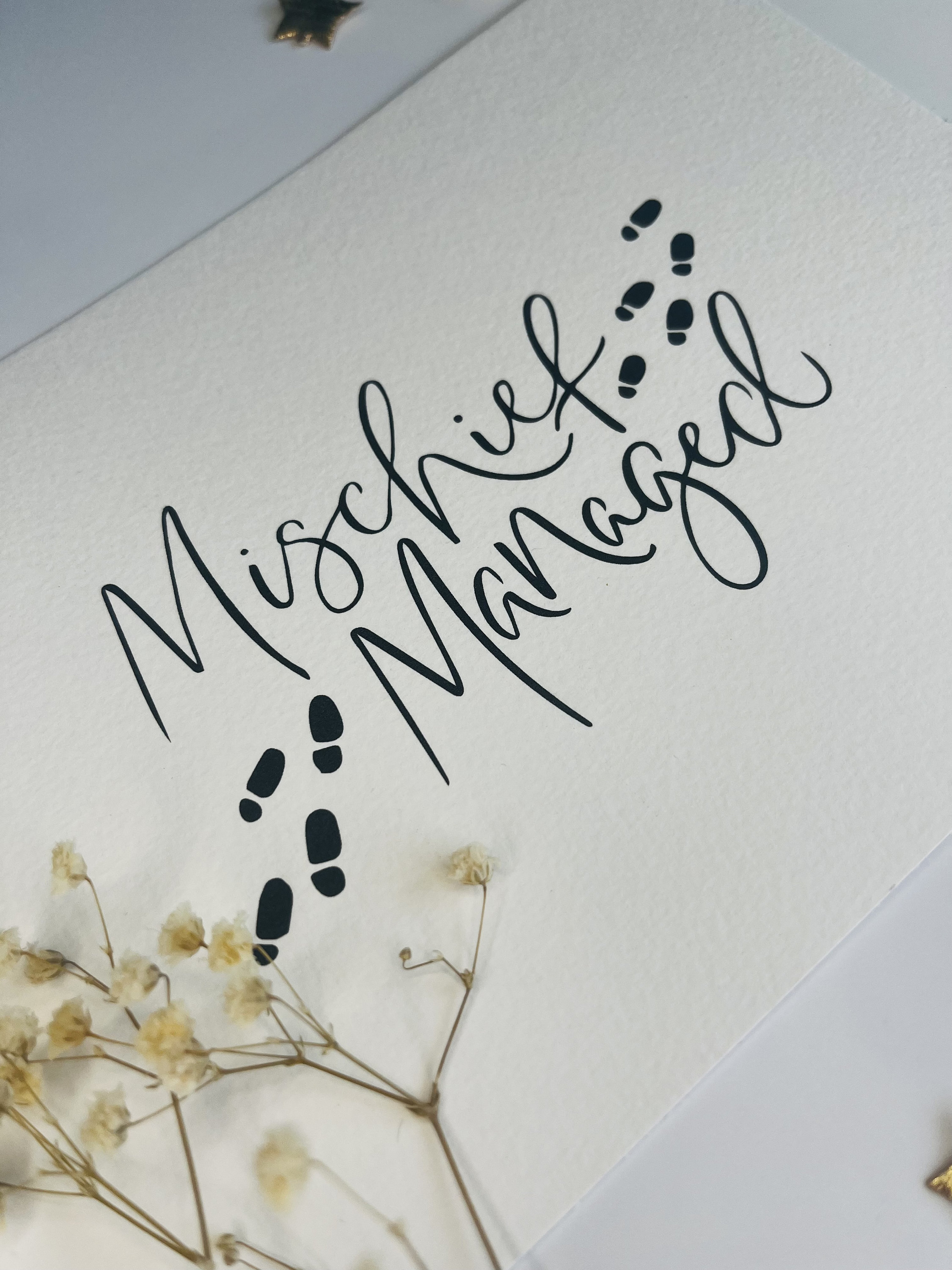 Handwritten Harry Potter Quote Prints Handwritten and Printed A5 Harry ...