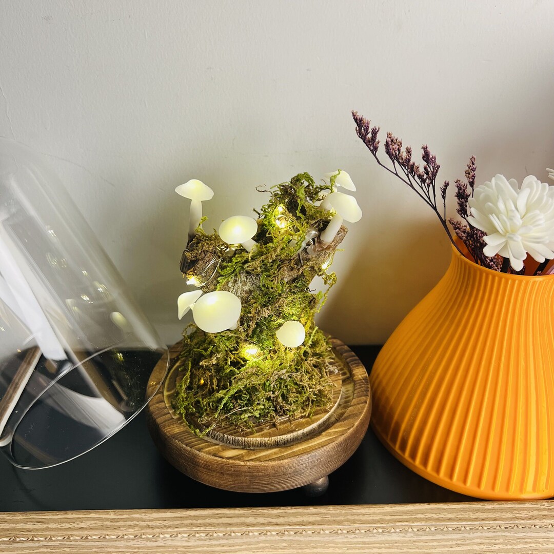 Unique Mushroom Lamp Homegoods Mushroom Lamp Battery Table Lamp ...