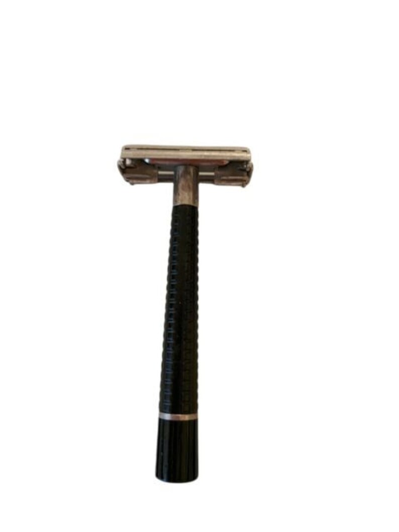SCHICK KRONA Vintage TTO Black Double Edge Safety Razor - Etsy