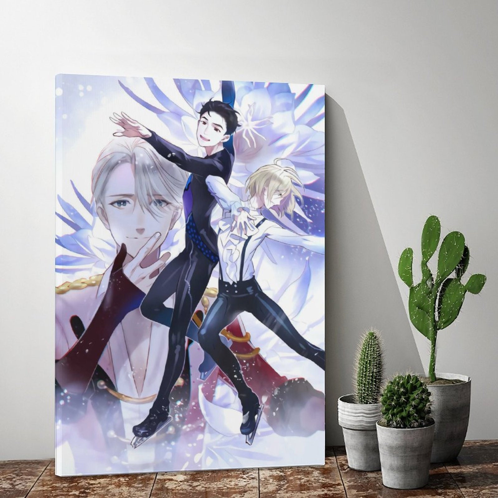 Yuri on Ice Poster Anime Poster Yuri on Ice Canvas Print | Etsy