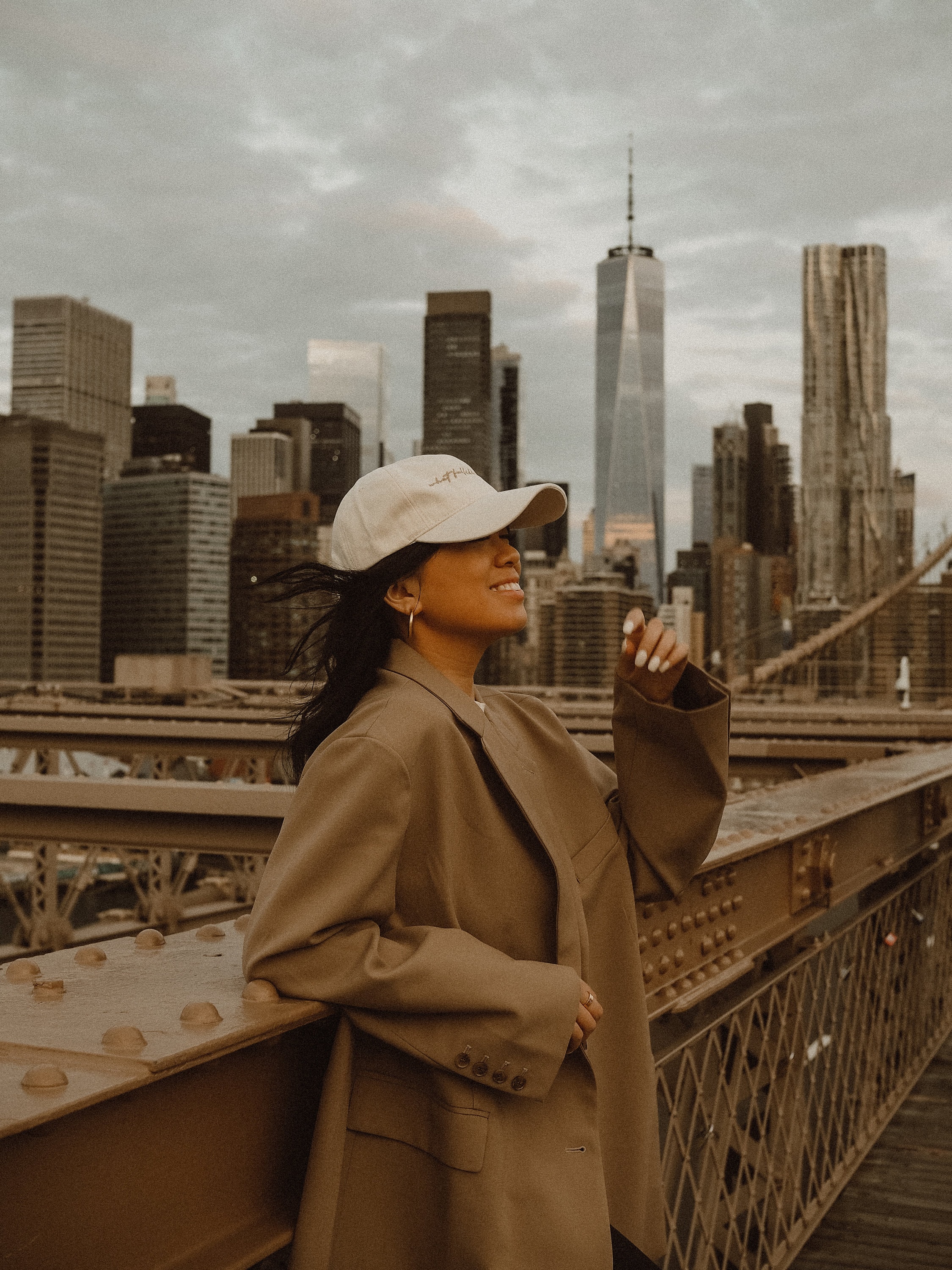 Cream Minimal Chic Baseball Hat Cap | What Fulfills You? - Etsy