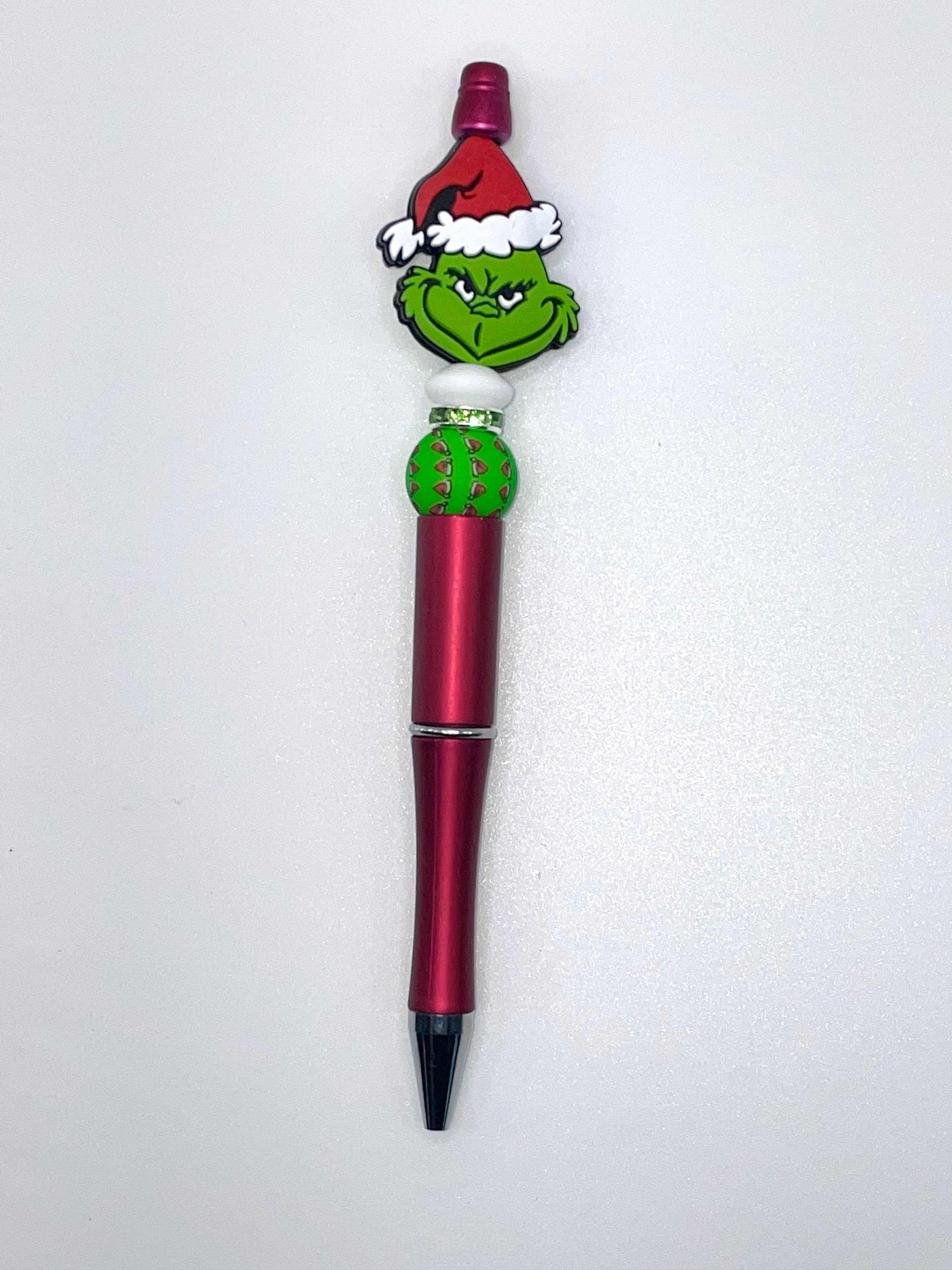 Christmas Beaded Pen, Grinch Pen, Cake Pen, Skeleton Pen, Truck Pen ...