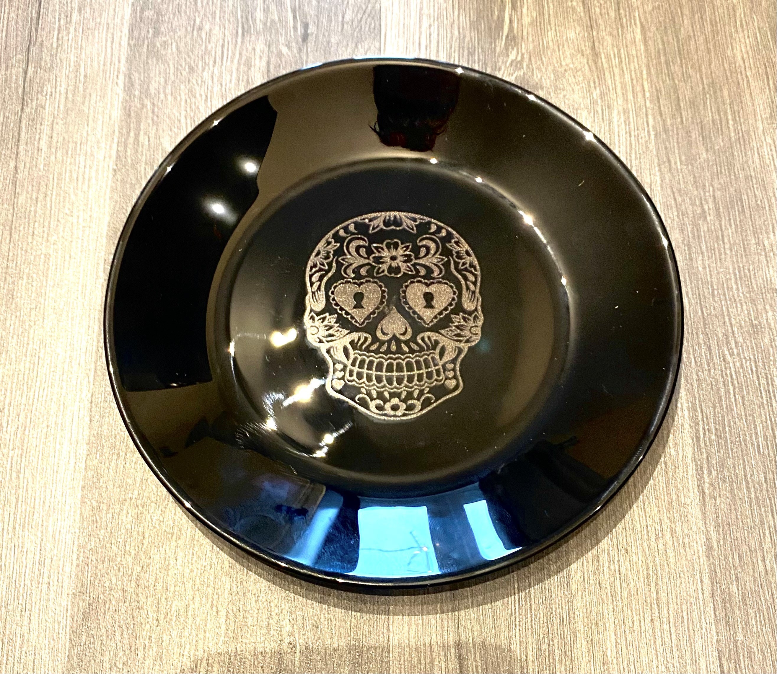ENGRAVED BLACK, Dinnerware, Etched Bowls, Mug, Pasta, Rose Goth, Table ...