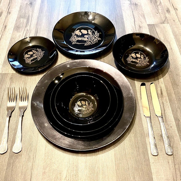 Skull Dinnerware - Etsy