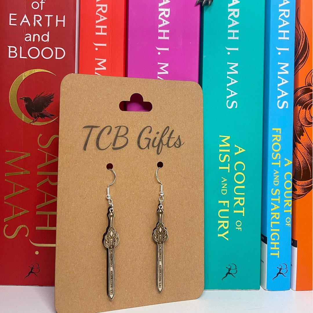 ACOTAR Theme Sword Earrings - Etsy