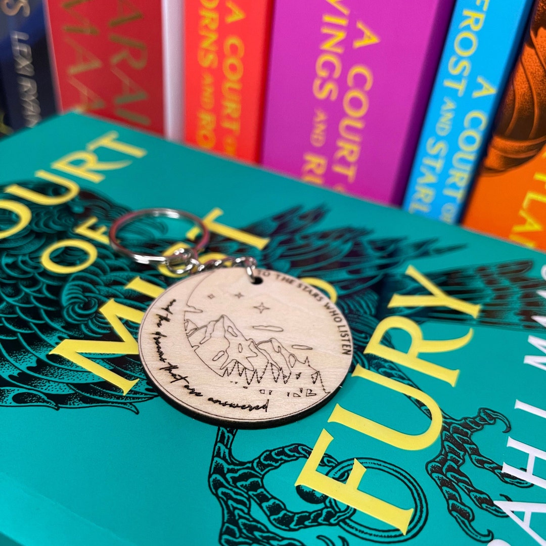 ACOTAR Theme Keychain A Court of Thorns and Roses Keyring - Etsy