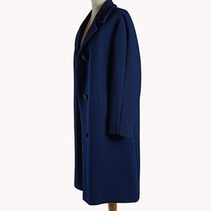 Reima Pukine 1960s Navy Blue Duster Coat Finnish Vintage Size M - Etsy