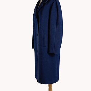 Reima Pukine 1960s Navy Blue Duster Coat Finnish Vintage Size M - Etsy