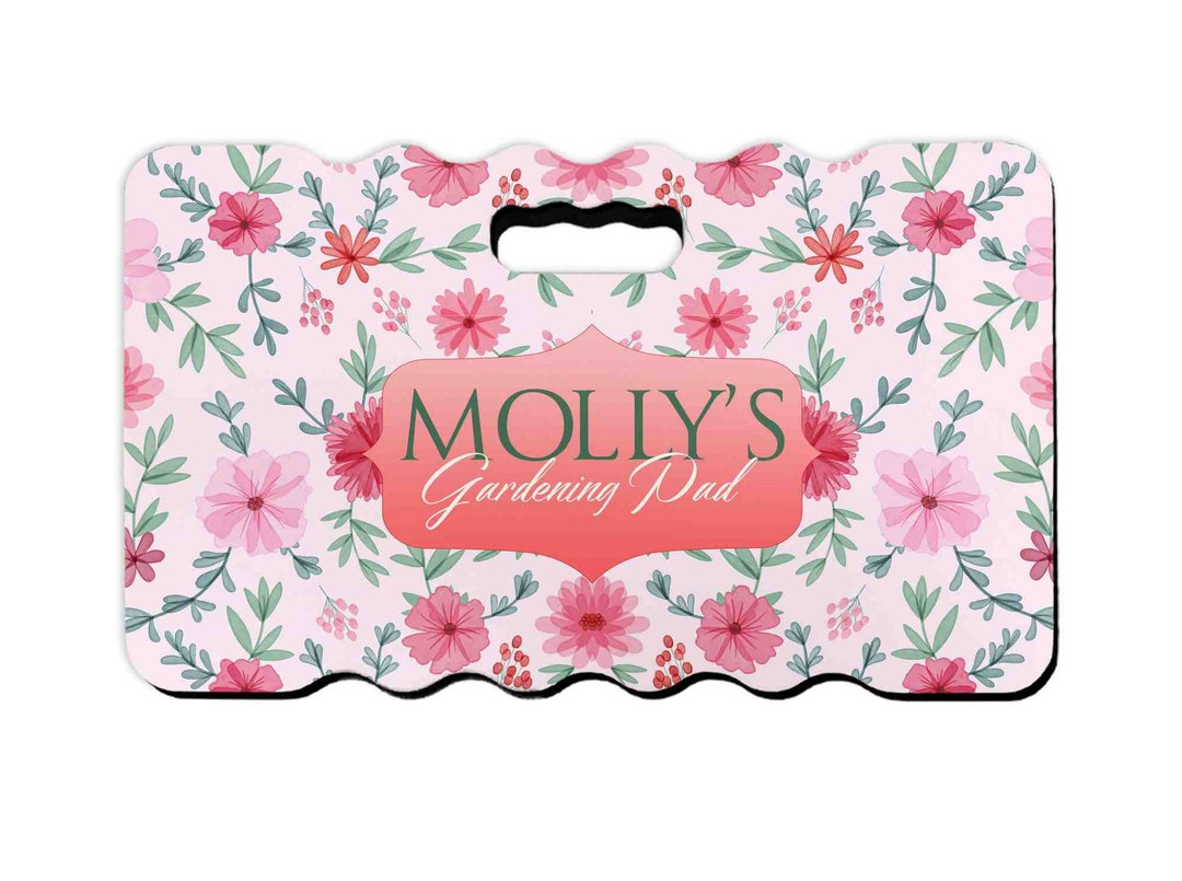 Personalised Kneeling Pad Any Name Soft Pad Foam Outdoor Gardener ...