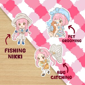 Infinity Nikki + Momo Stickers | Waterproof | Vinyl Sticker | Laptop ...