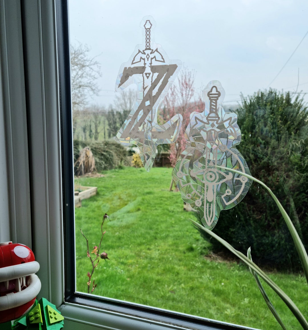 Legend of Zelda Suncatcher | Vinyl | Window Decal | Hyrule | Rainbow ...