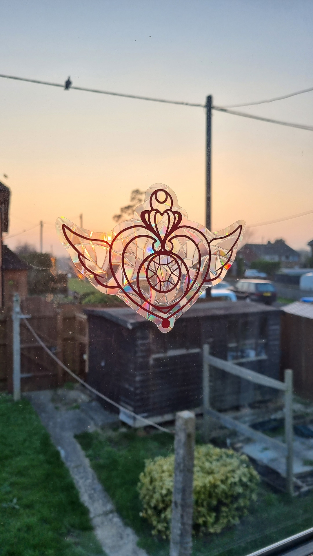 Magical Girl Suncatcher | Sailor Scout | Vinyl | Window Decal | Hyrule ...