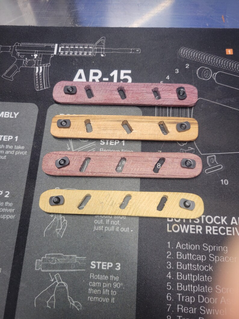 Wooden Ar Rail Covers - Etsy