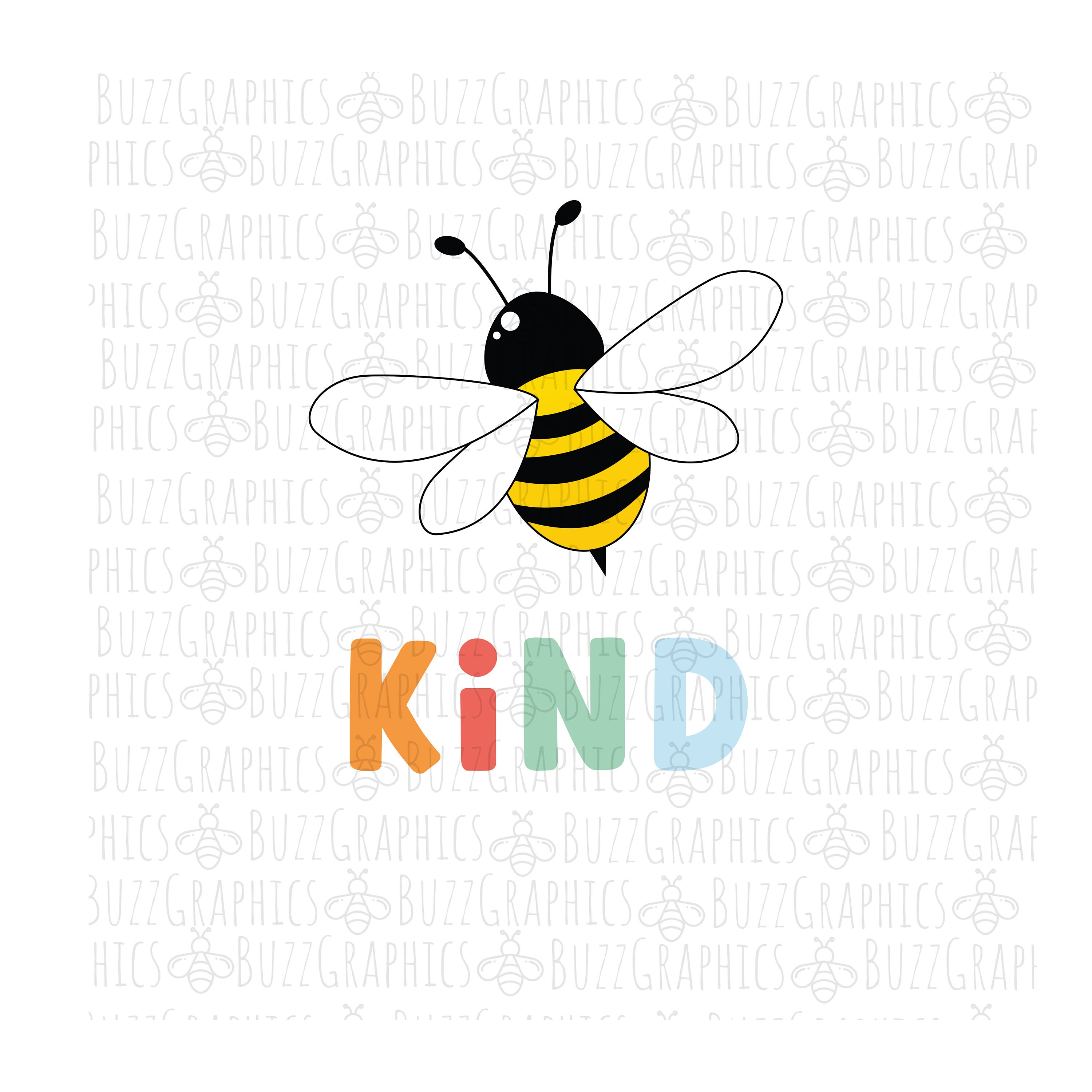 Bee Kind PNG Digital Download - Etsy