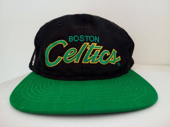 Boston Celtics Dline Script 90s Sports Specialties Snapback | Etsy