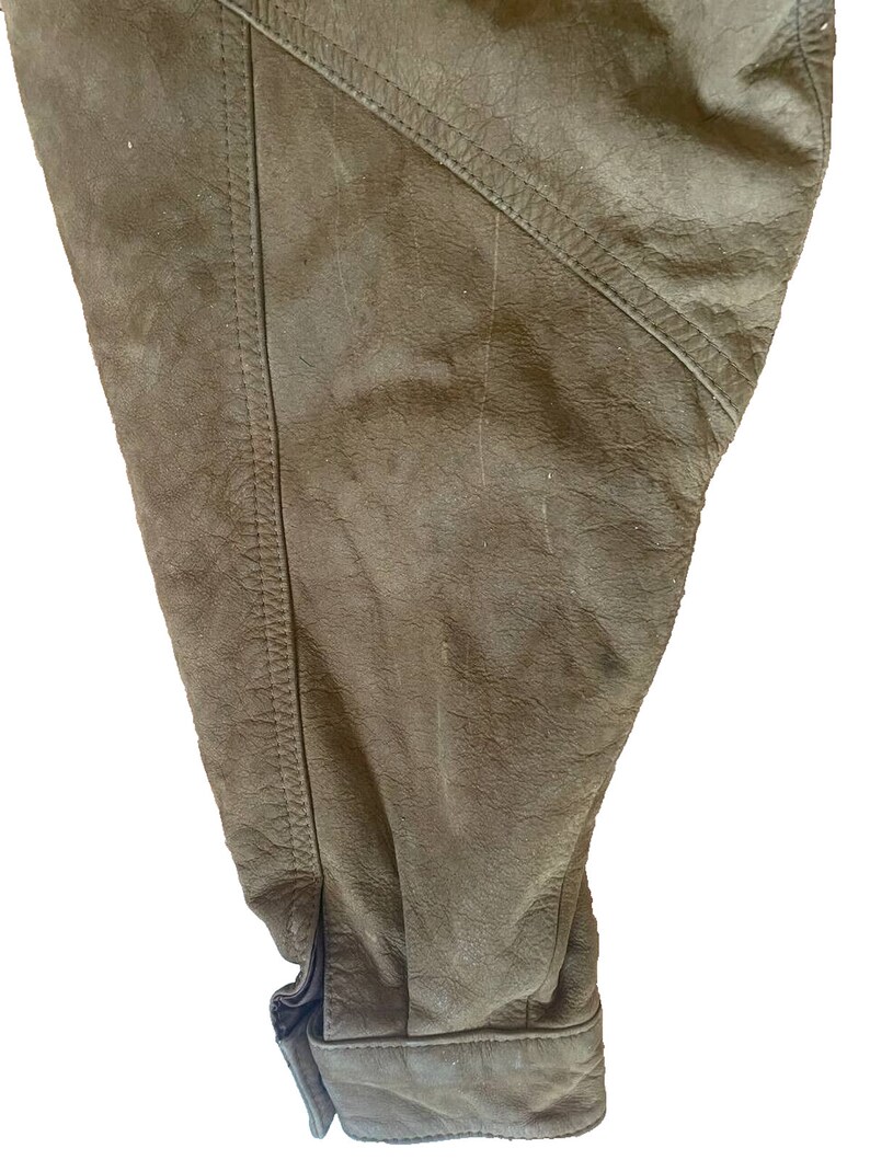 Paris Dakar Rally 1980s Racing Leather Jacket 52 Brown Rollie - Etsy