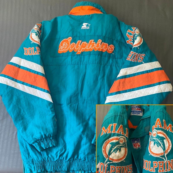 Vintage Miami Dolphins Starter Jacket - Etsy