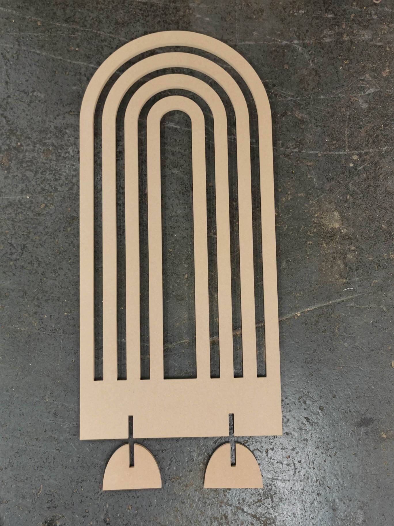 Party Rainbow Cut Out Arch Table Decoration Backdrop 3FT Sail - Etsy UK