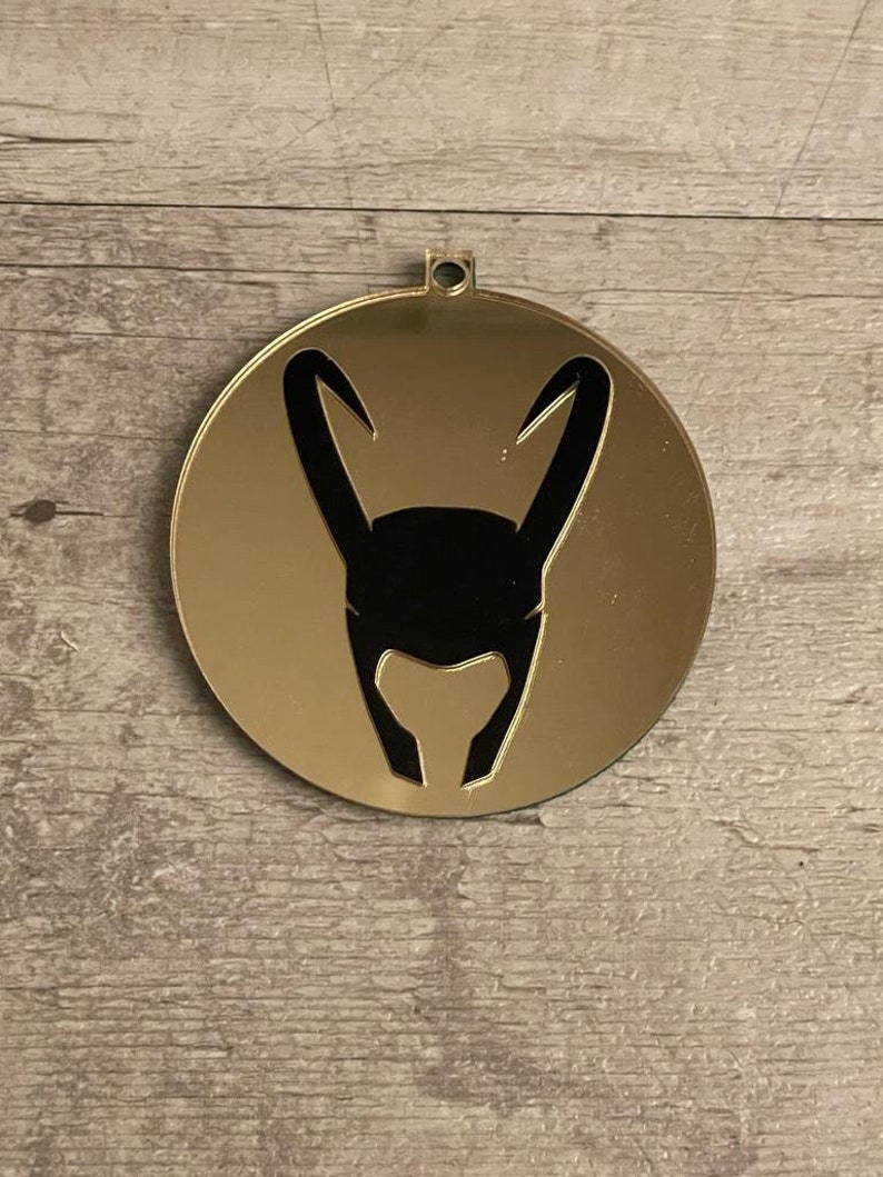 Loki Christmas Bauble Loki Christmas Decoration Avengers - Etsy