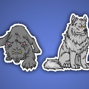 Paper Wolf Miniature Standee Set for Dnd RPG Tabletop Games - DIGITAL ...
