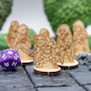 Cultists (set of 6) Miniature 2D Wood Set for Dnd - RPG Mini Table Top ...