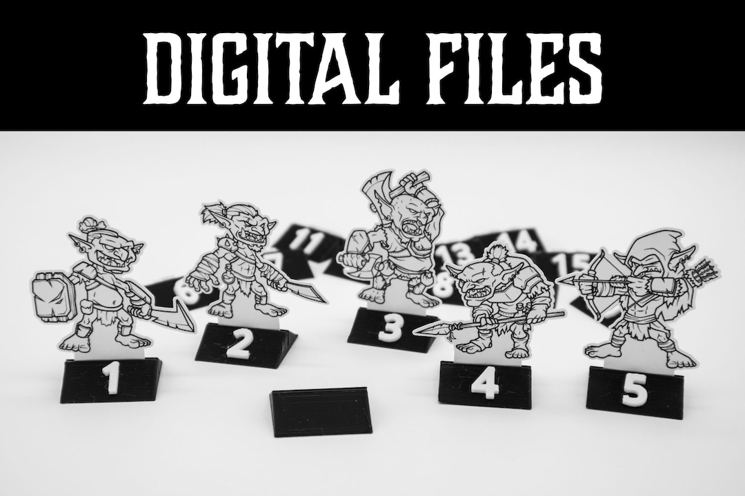 Miniature Figure Triangle Bases for Paper Standees - DIGITAL DOWNLOAD ...