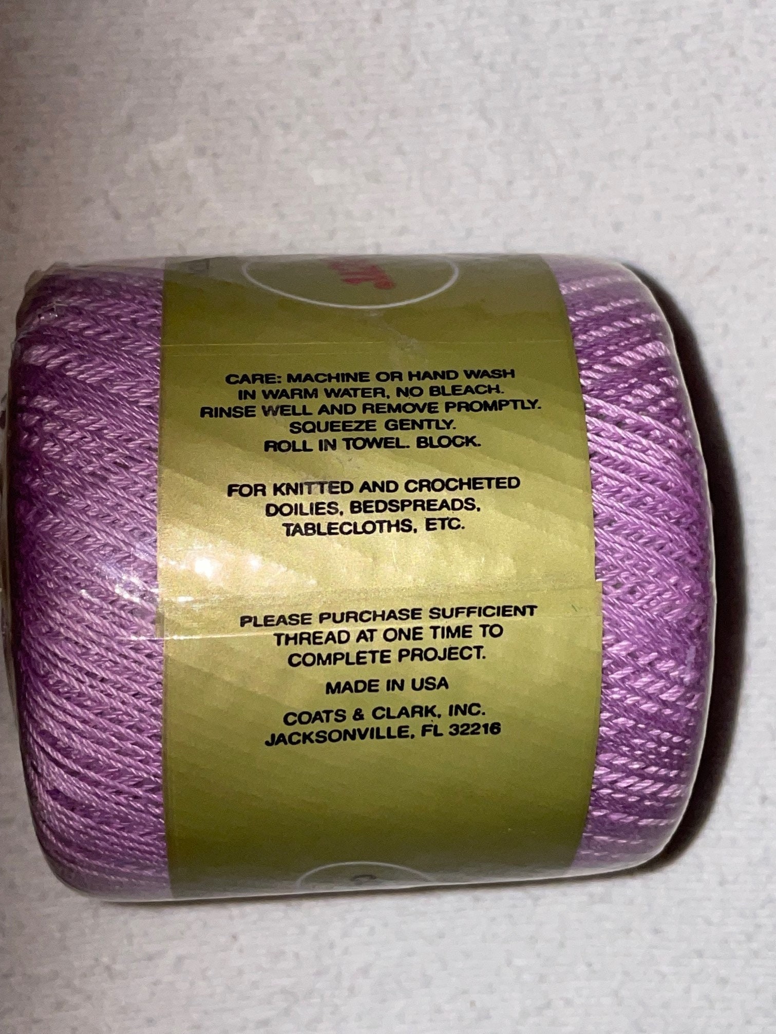 J&P Coats Knit-cro-sheen Thread 150 Yards Size 10 - Etsy