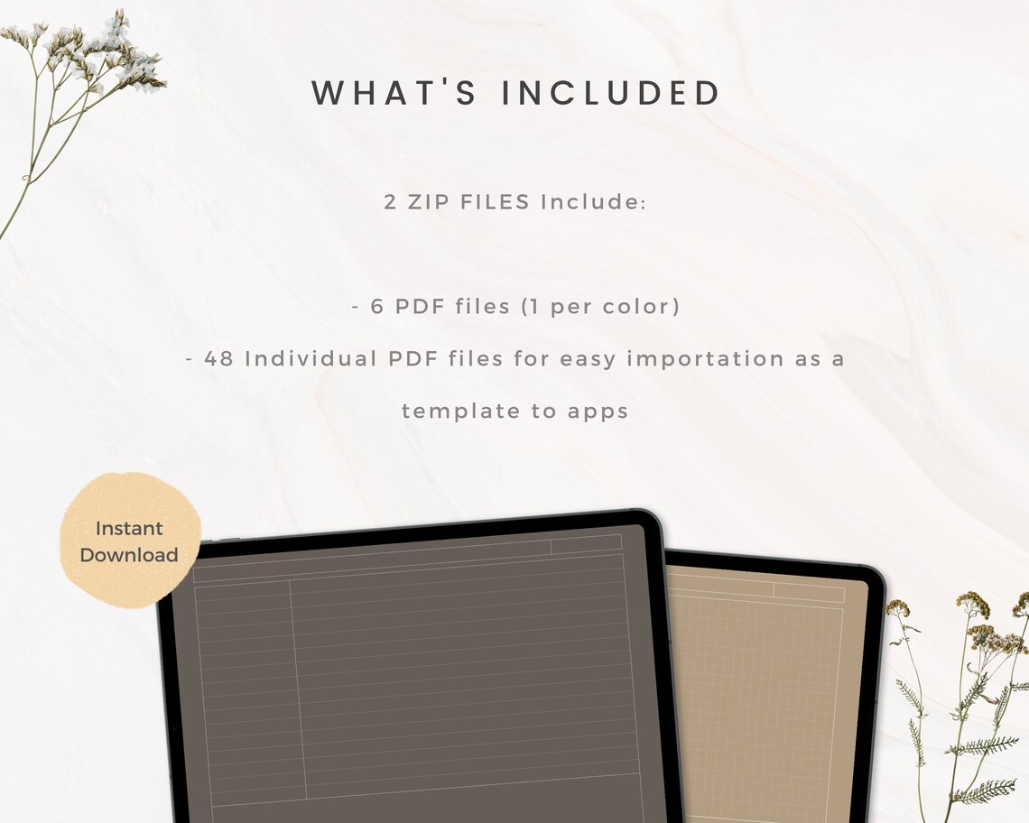 Landscape Digital Note Taking Template Goodnotes Horizontal - Etsy Canada