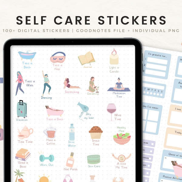 Self Care Sticker - Etsy