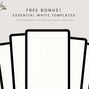 Digital Note Taking Template, Digital Notepad, Note Taking Template ...