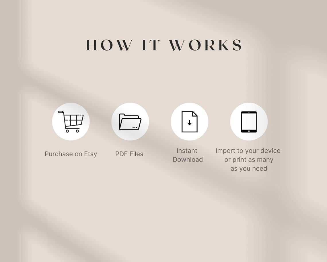 Digital Daily Review Daily Reflection Journal 5 Minute - Etsy