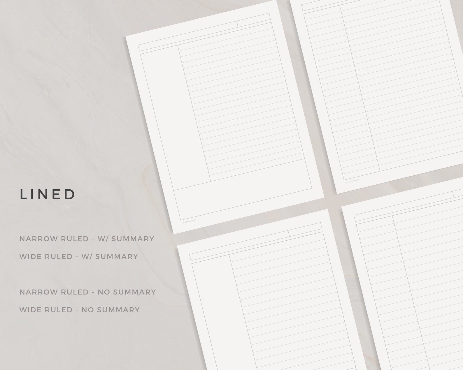 Cornell Digital Note Taking Template, Digital Notepad, Note Taking ...