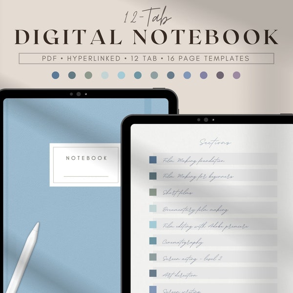 Minimal Notebook - Etsy