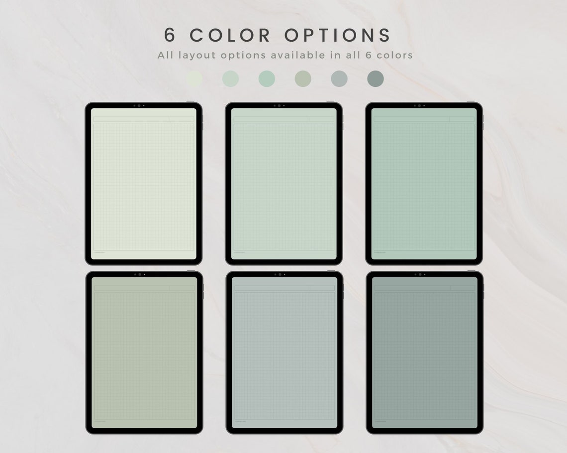 Digital Note Taking Template, Digital Notepad, Note Taking Template ...