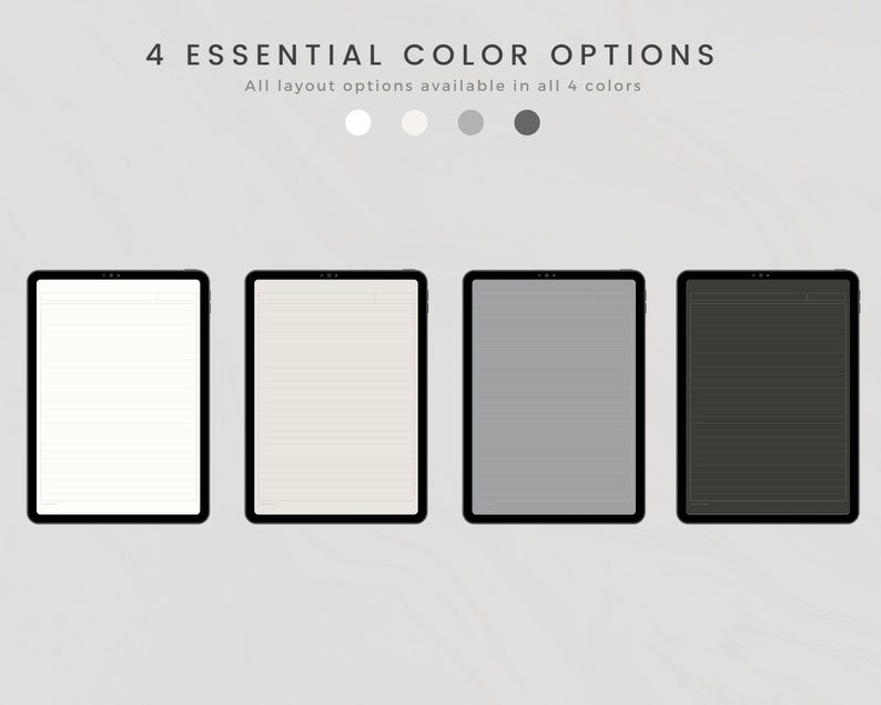 Digital Note Taking Template, Digital Notepad, Note Taking Template ...